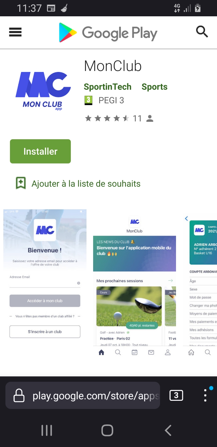 Notre nouvelle plateforme "MonClub" d'adhésion par Internet ...